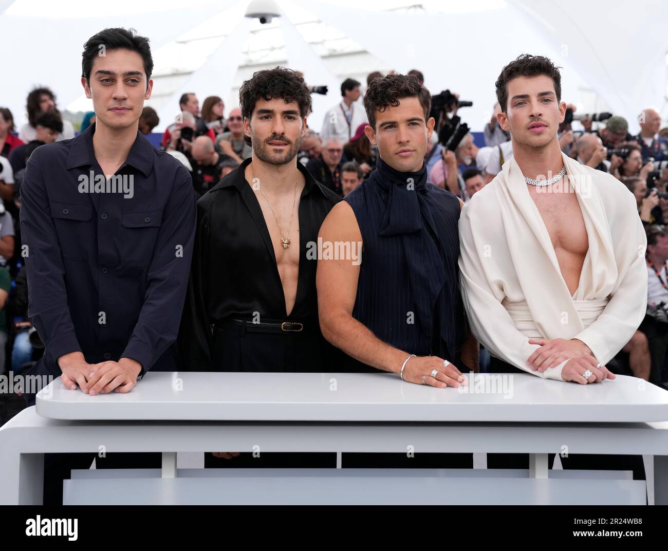 George Steane, from left, Jose Condessa, Jason Fernandez and Manu Rios ...