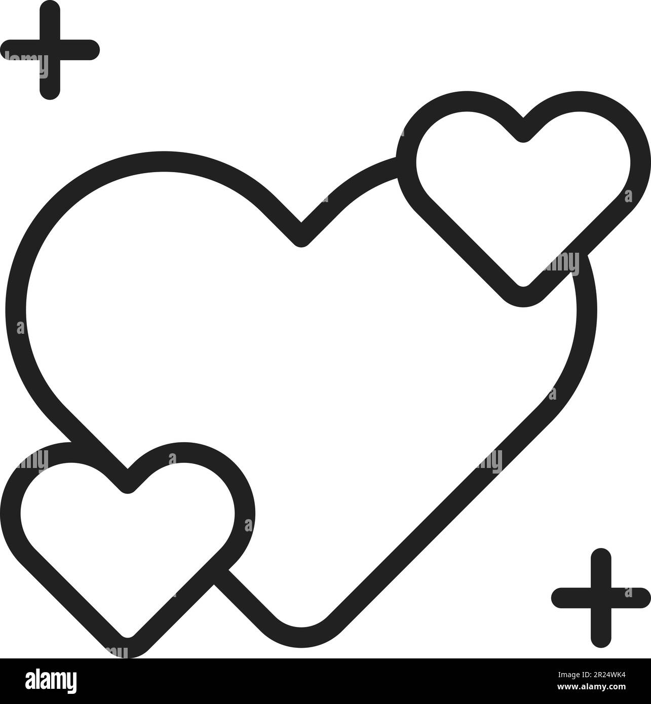 Love icon vector image Stock Vector Image & Art - Alamy