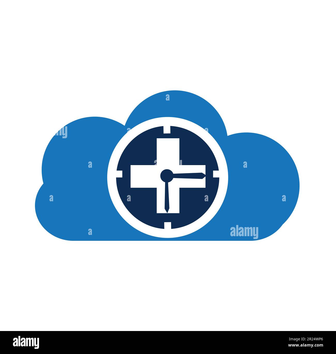 Time Medical Logo Icon Design template vector medical time logo Stock ...