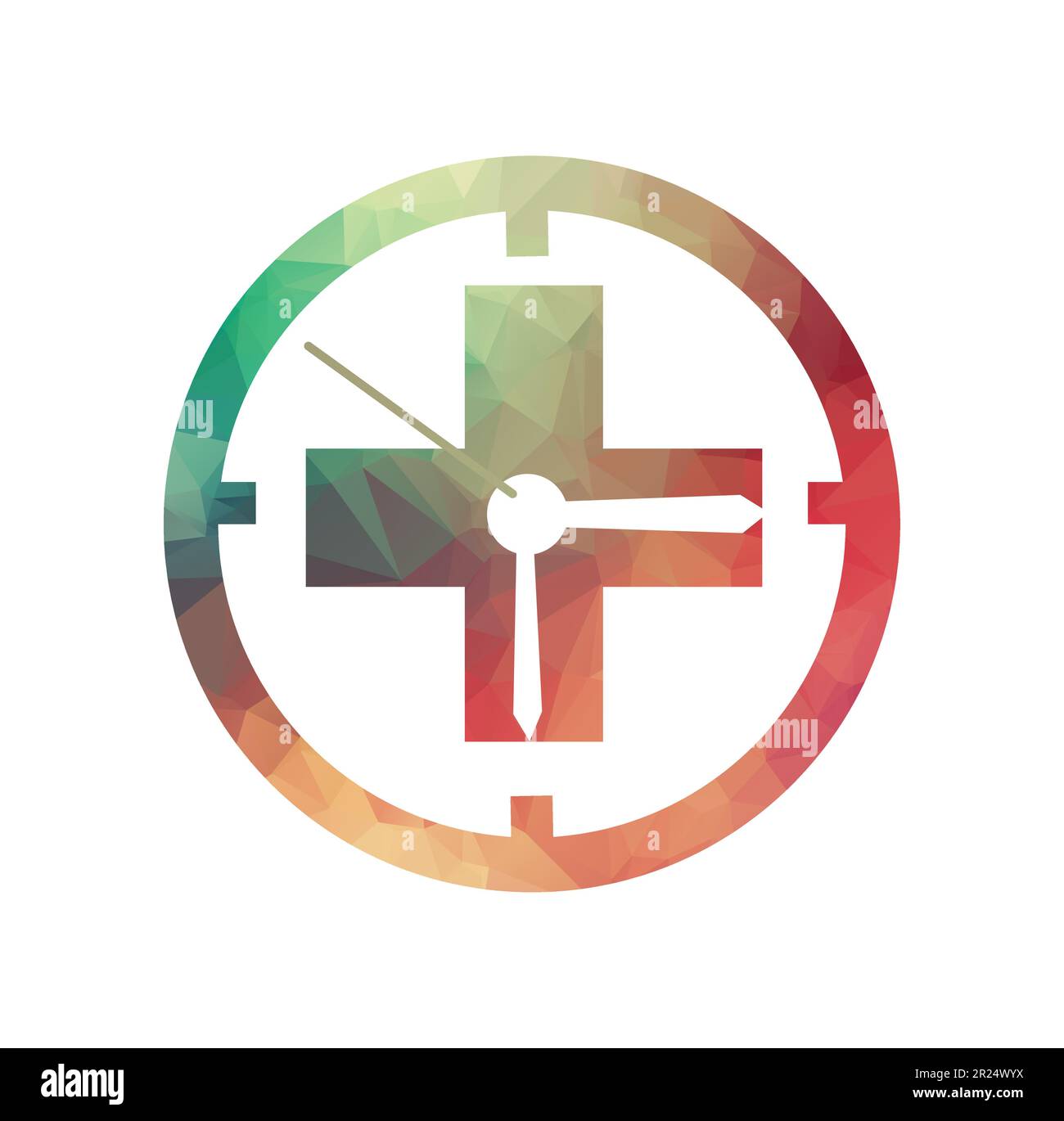 Time Medical Logo Icon Design template vector medical time logo Stock ...