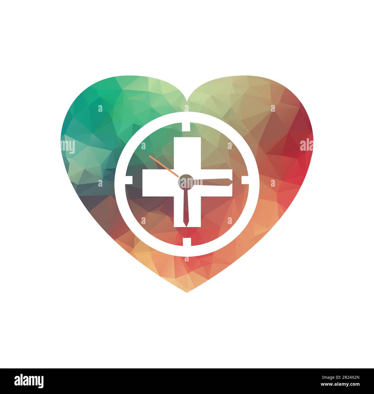 Time Medical Logo Icon Design template vector medical time logo Stock ...