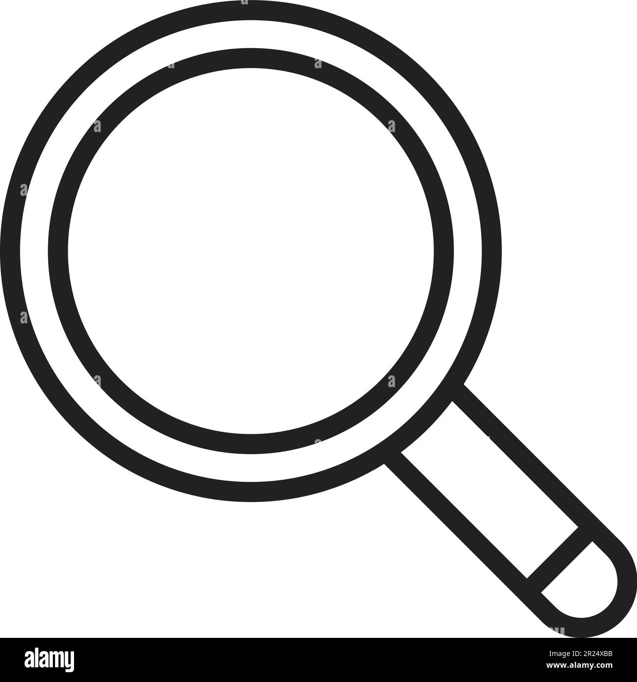 Magnifying Glass Icon Vector Image Stock Vector Image And Art Alamy
