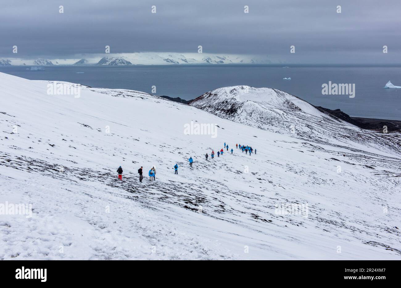 Walk along caldera ridge hi-res stock photography and images - Alamy