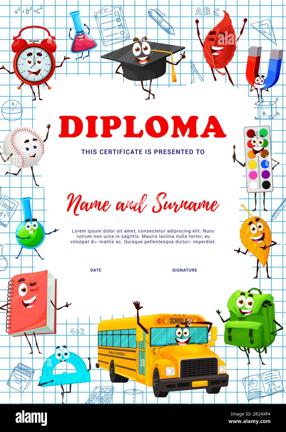 Ruler Template For Kindergarten