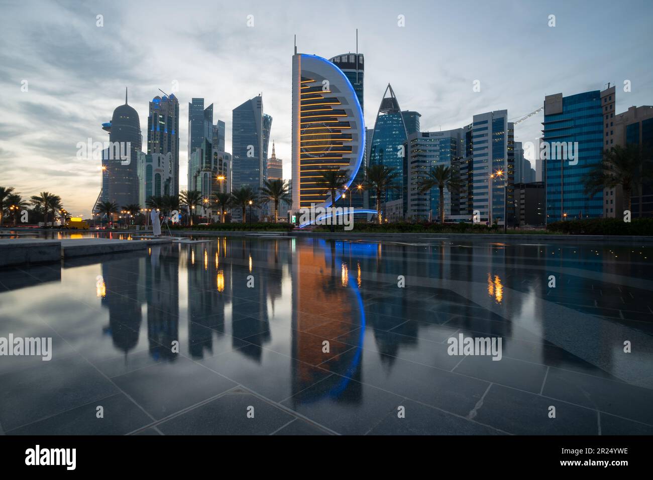 Doha West Bay, Qatar, Middle East Stock Photo - Alamy