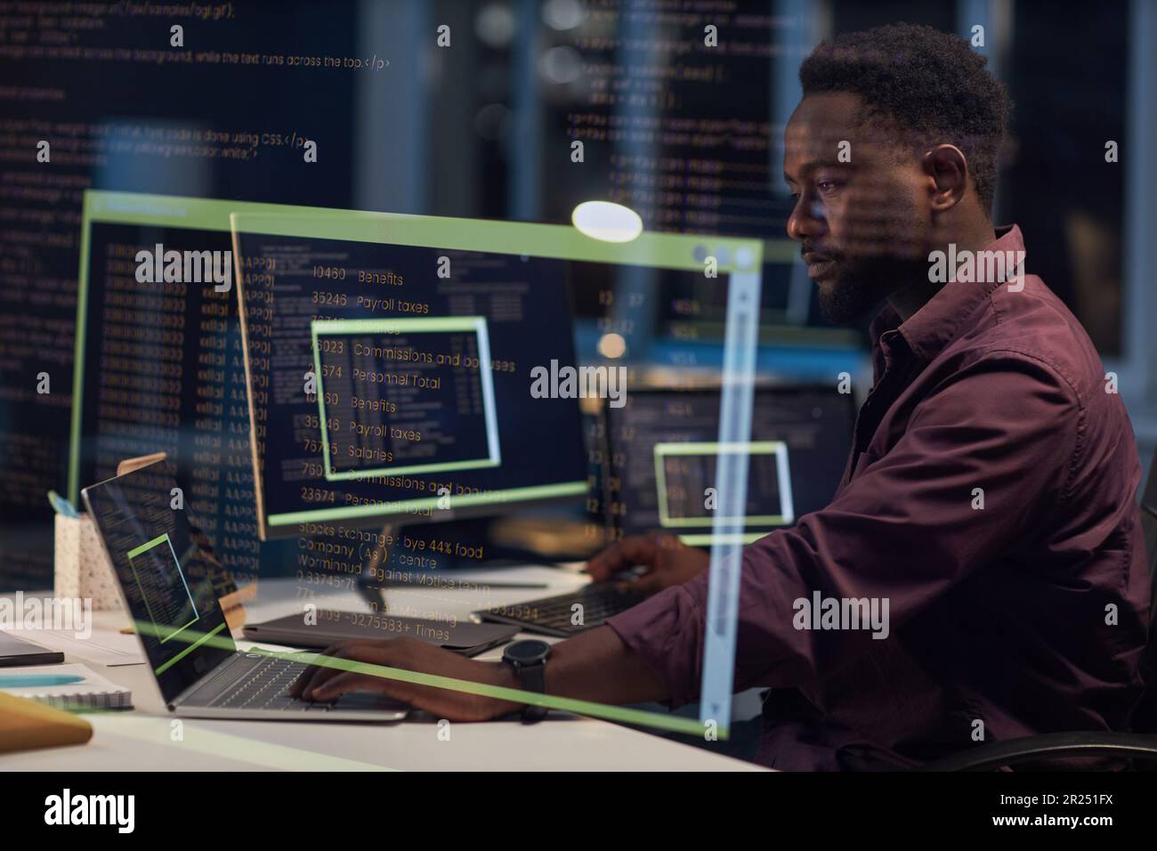 African man writing desk lamp hi-res stock photography and images - Alamy