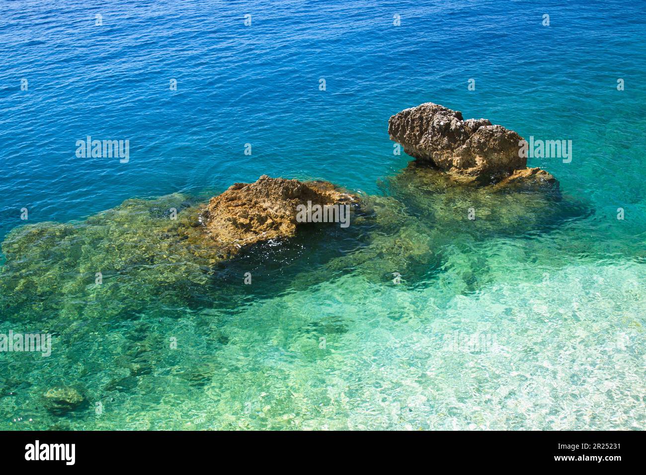 stone and water Stock Photo - Alamy