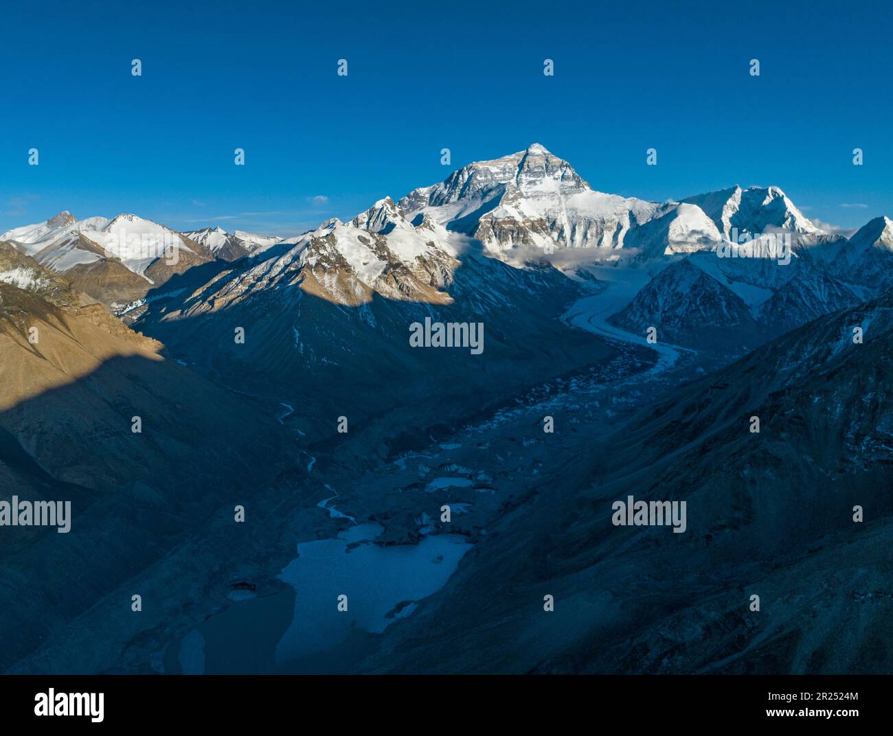 Lhasa. 16th May, 2023. This aerial photo taken on May 16, 2023 shows ...