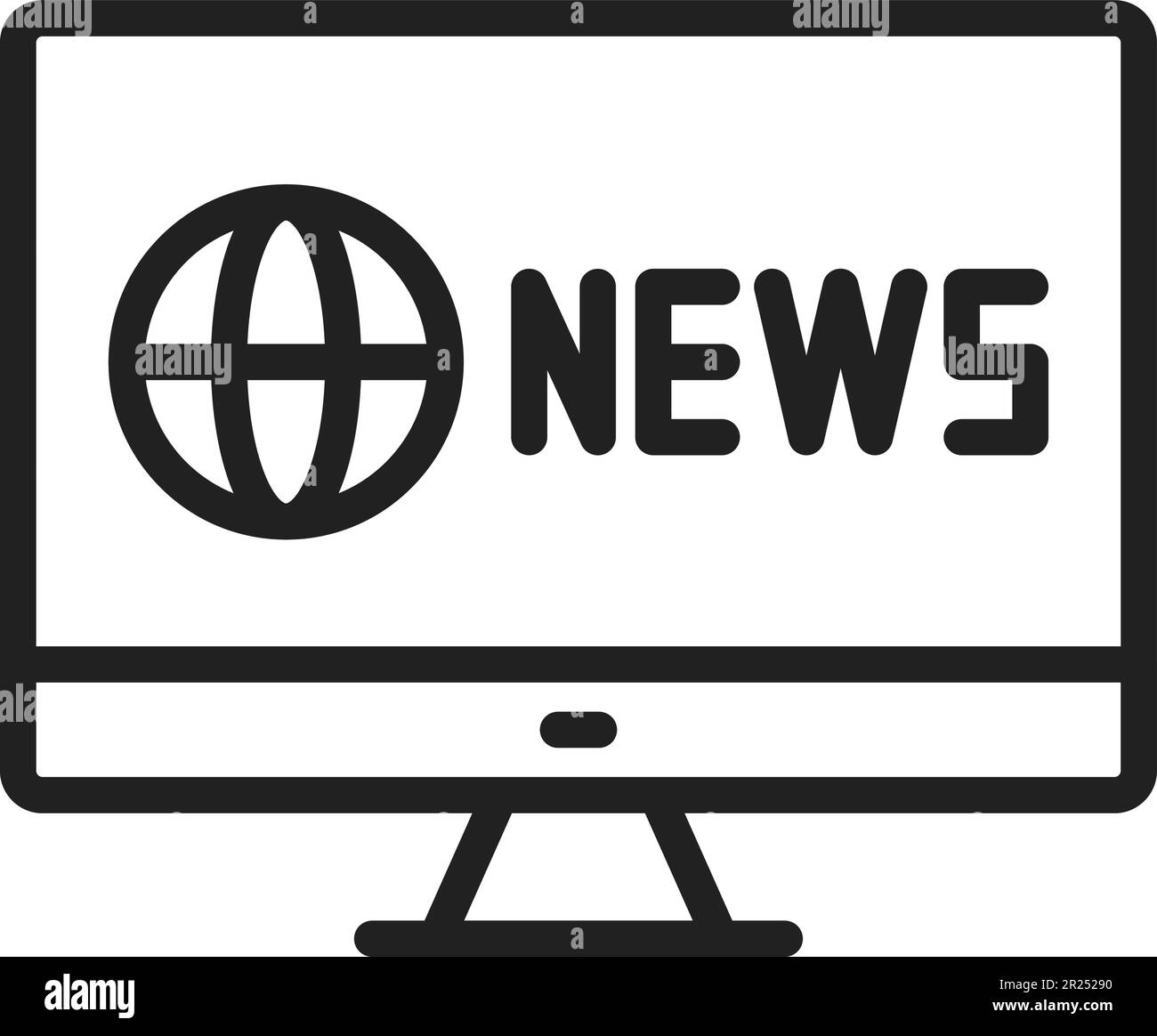 News icon vector image Stock Vector Image & Art - Alamy