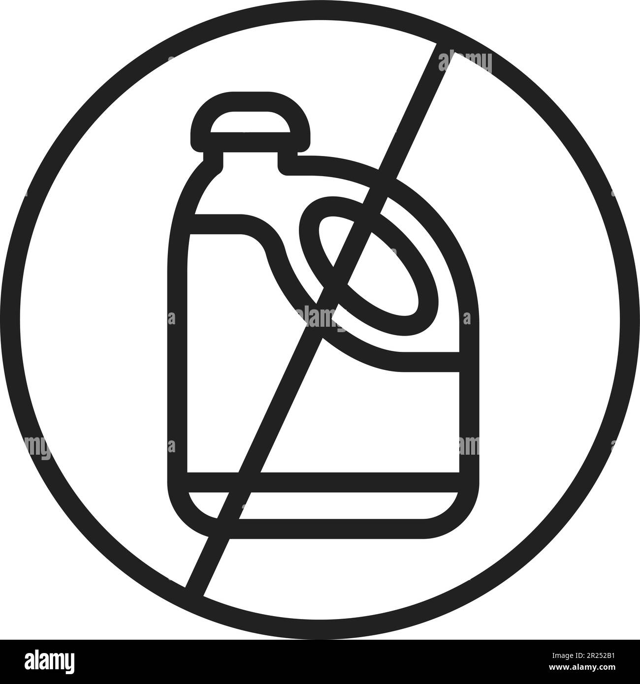 No Bleach icon vector image Stock Vector Image & Art - Alamy