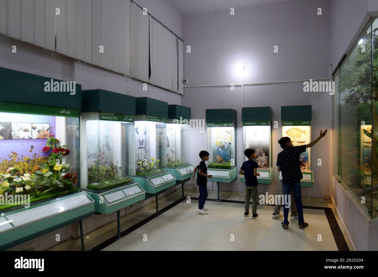 Islamabad, Pakistan. 17th May, 2023. Children visit the Pakistan Museum ...