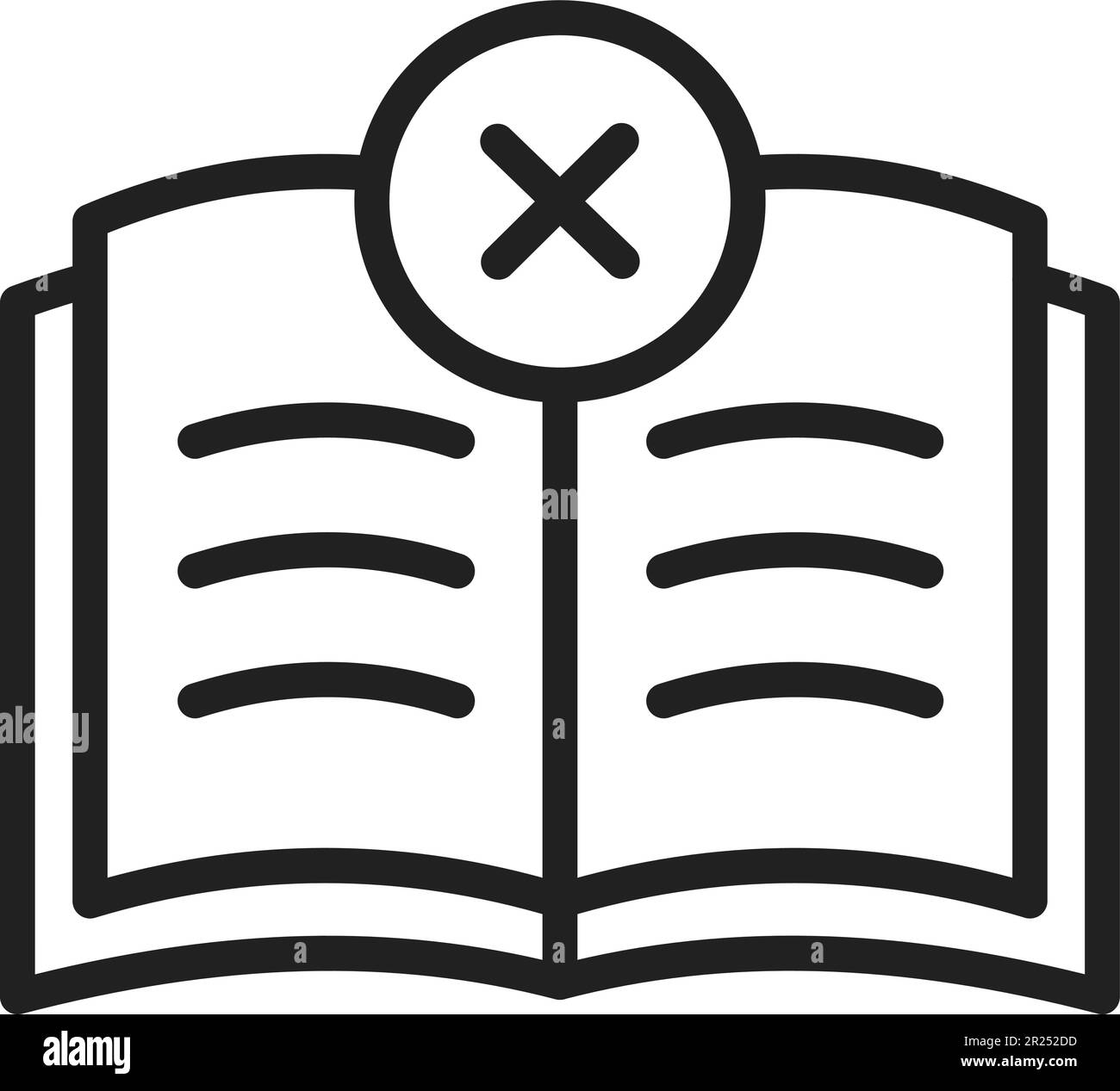 No Education icon vector image Stock Vector Image & Art - Alamy