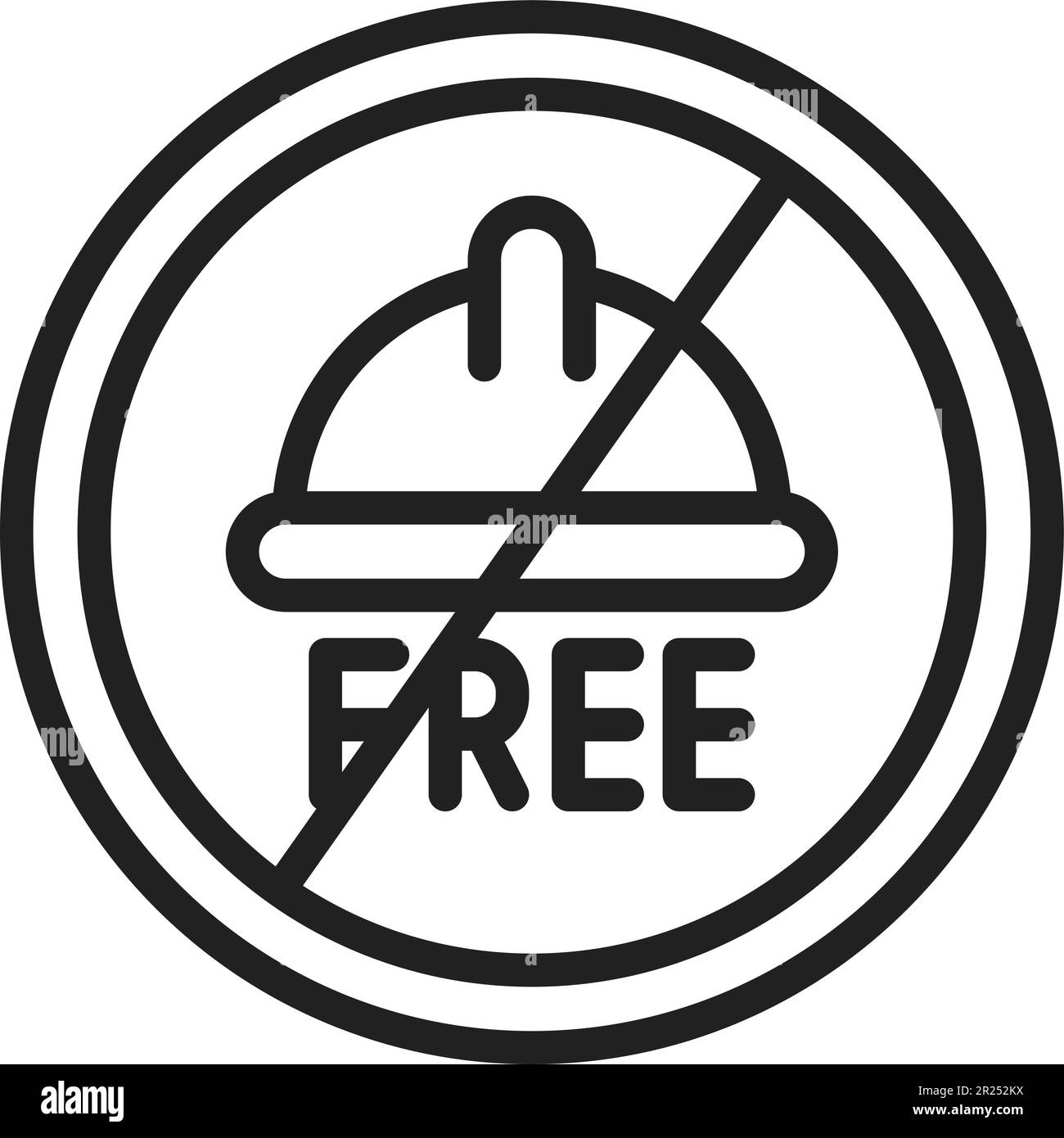 No free icon vector image Stock Vector Image & Art - Alamy