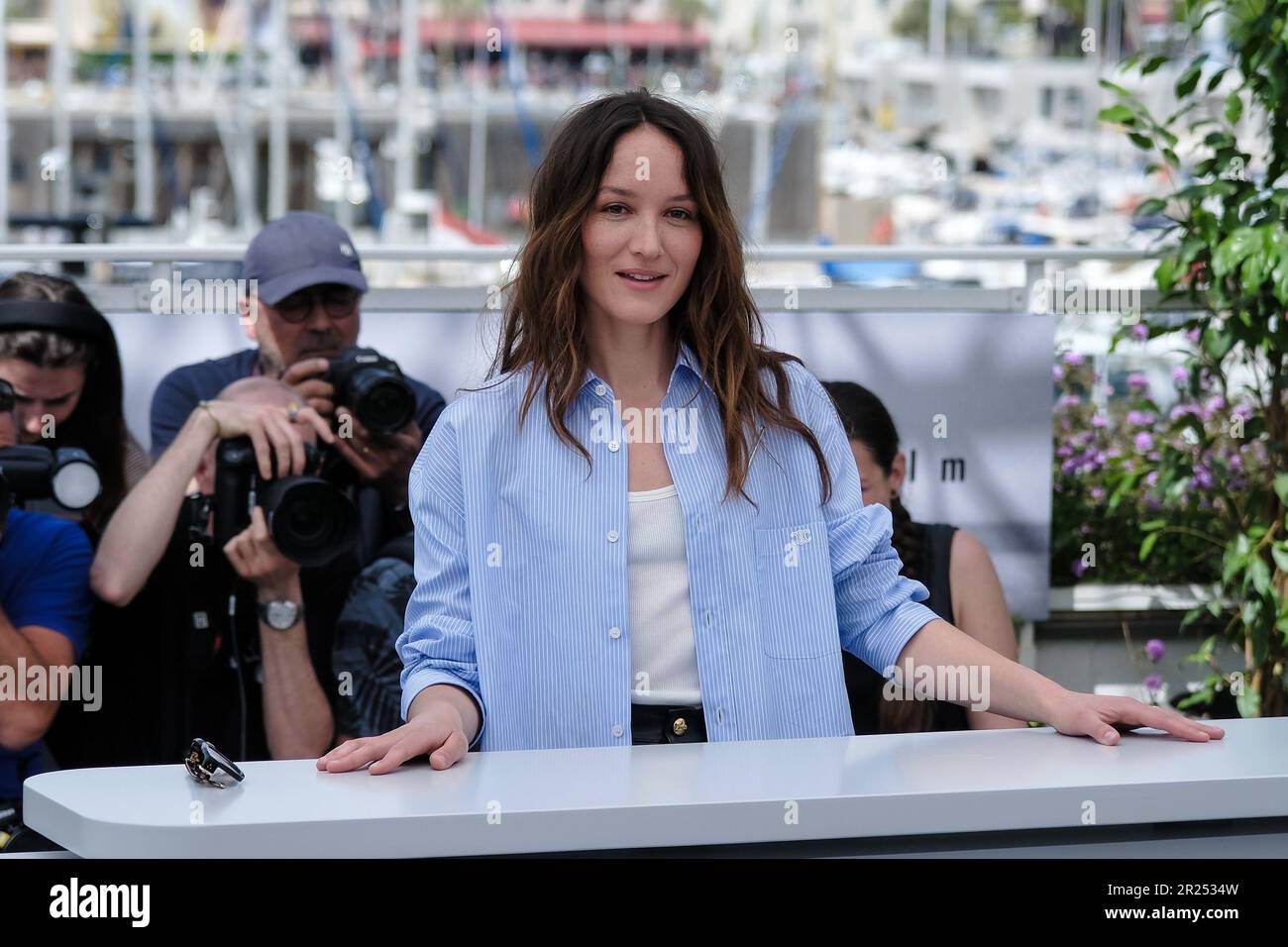 Cannes, France. 17th May, 2023. Anais Demoustier photographed at the ...