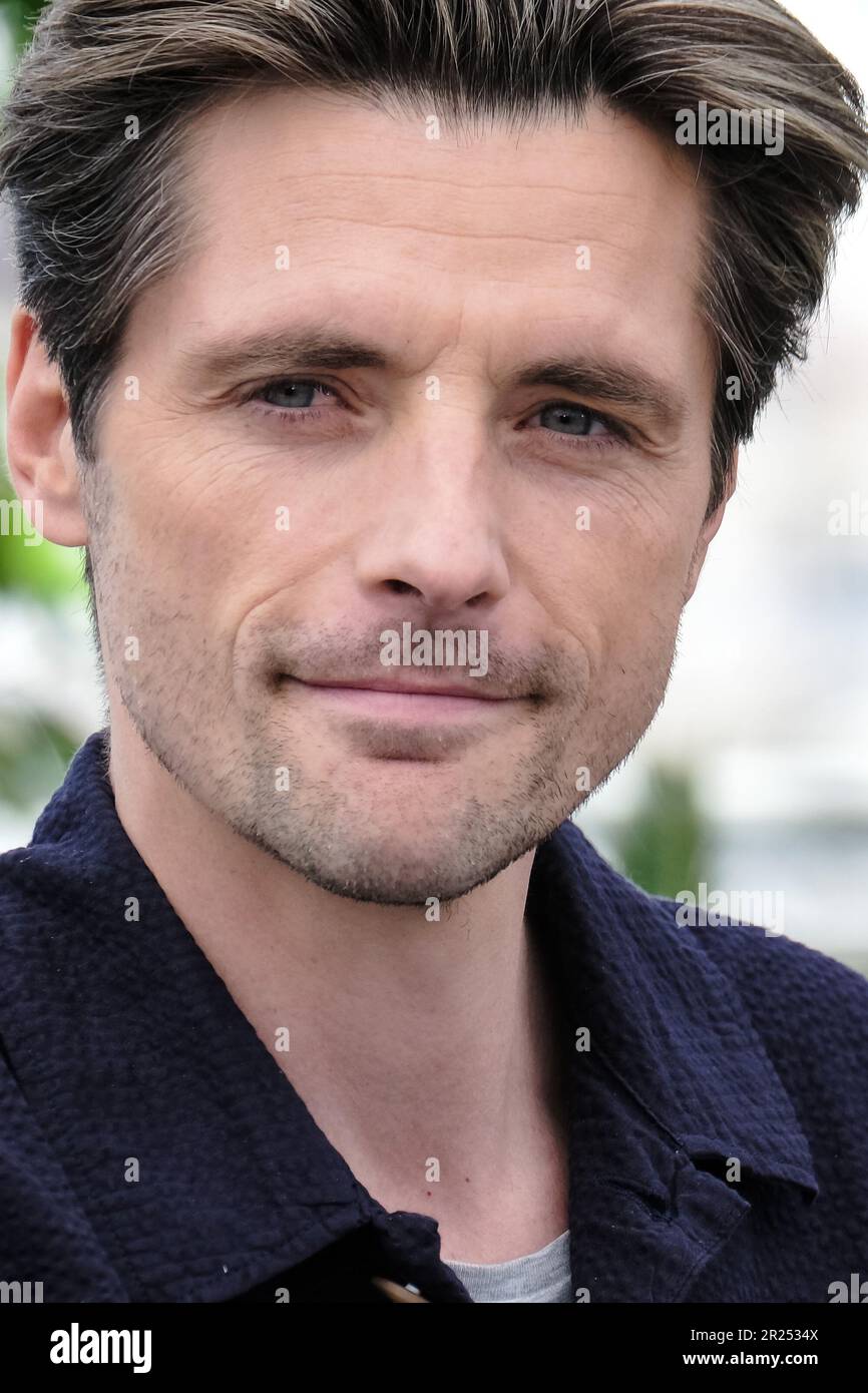 Cannes, France. 17th May, 2023. Raphael Personnaz photographed at the ...
