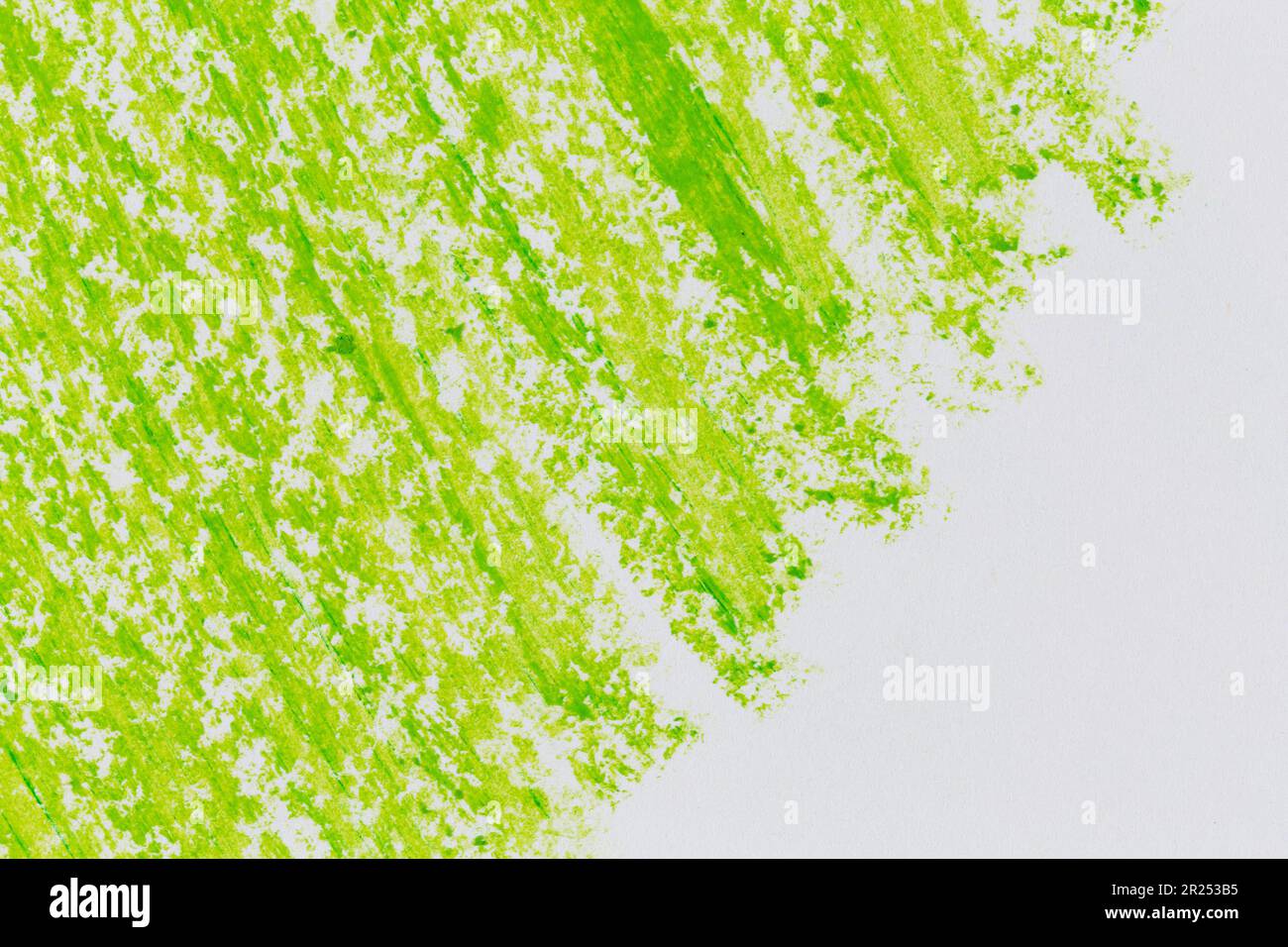 Green color crayon hand drawing texture for background Stock Photo - Alamy