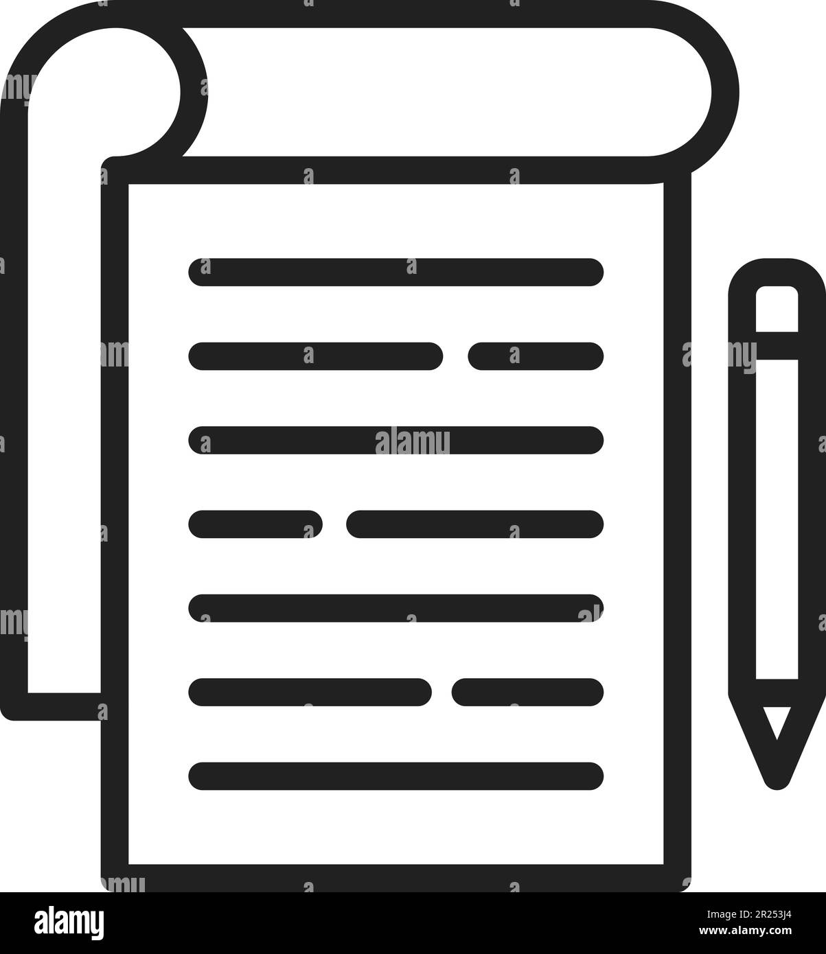Notes icon vector image Stock Vector Image & Art - Alamy