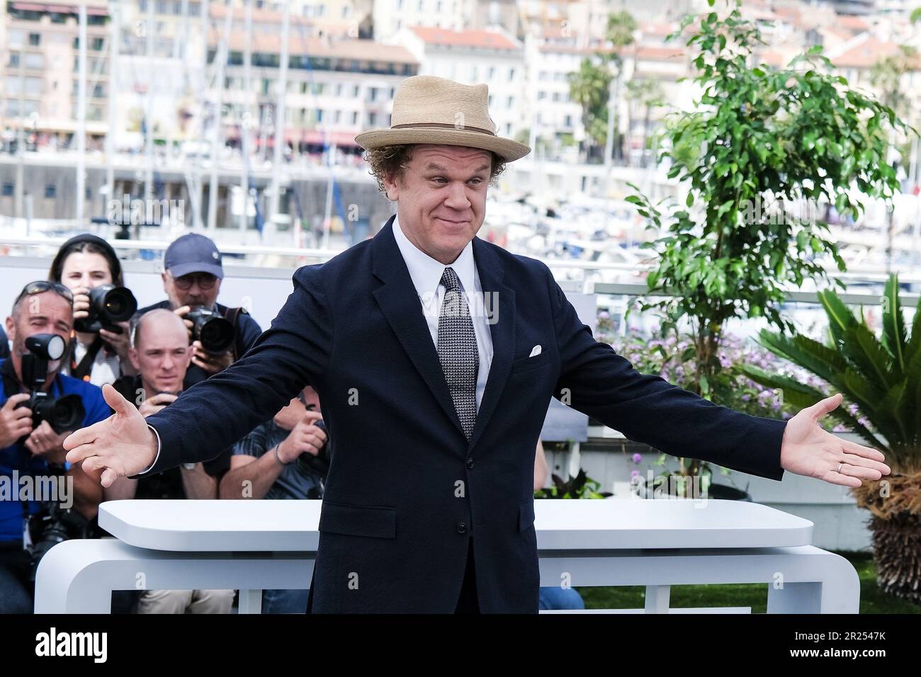 Cannes, France. 17th May, 2023. John C Reilly photographed at the photocall for le jury Un ...