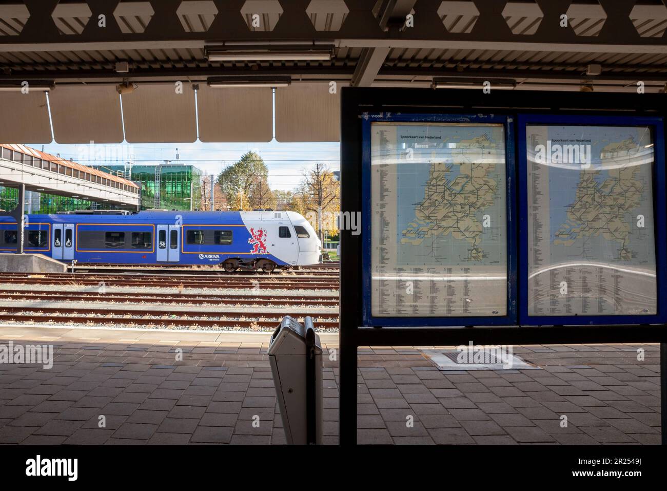 Dutch railway map hi-res stock photography and images - Alamy