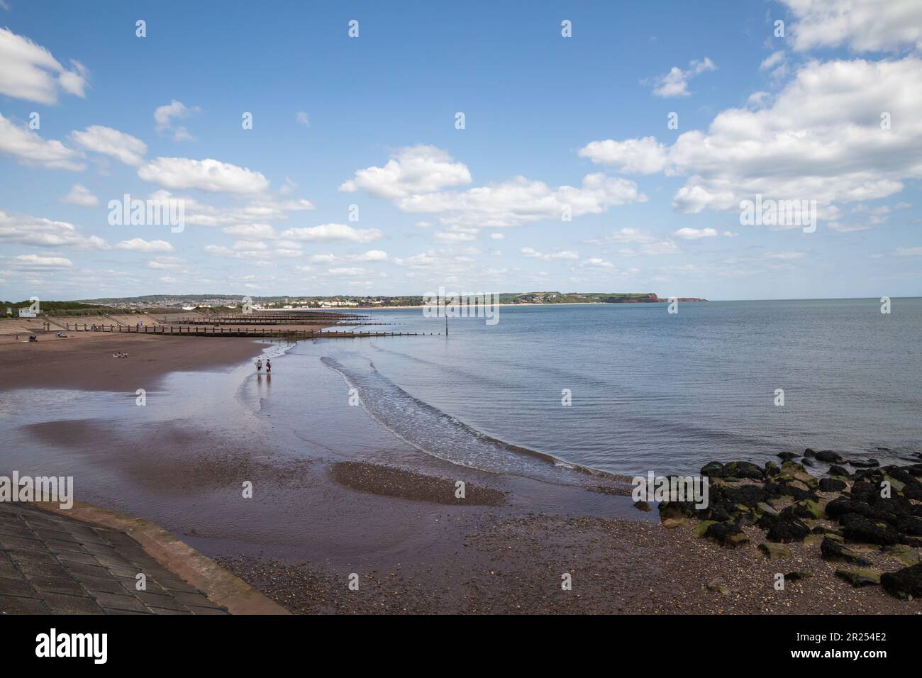 Dawlish devon red rocks sand hi-res stock photography and images - Alamy