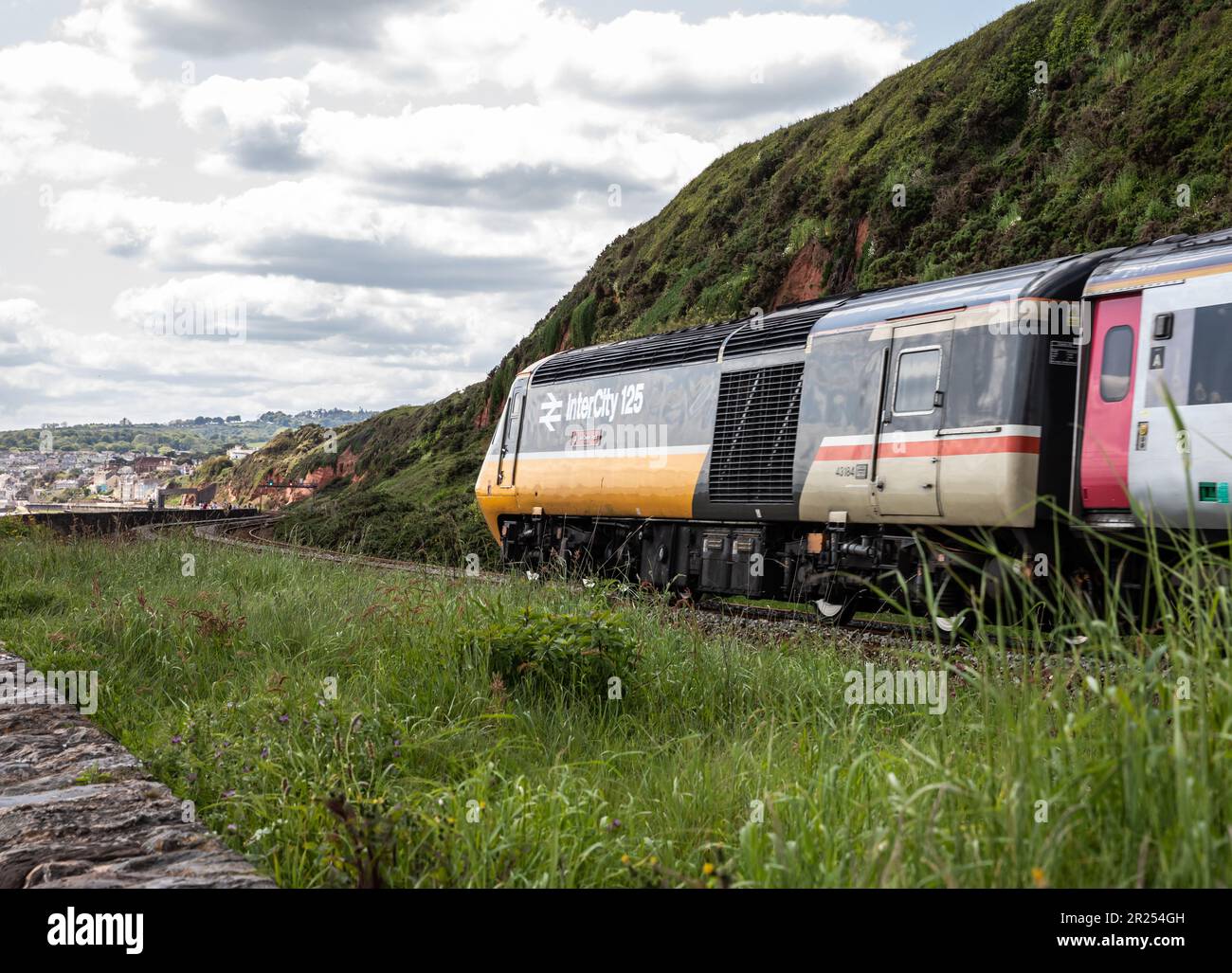 Cross Country 125 train in Dawlish Warren, Devon, Uk Stock Photo - Alamy