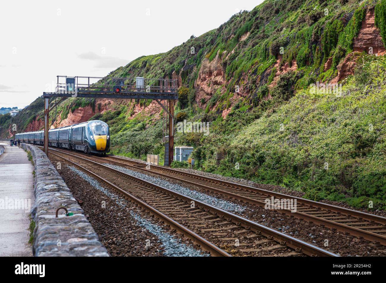 GWR high speed train in Dawlish Warren, Devon, Uk Stock Photo - Alamy