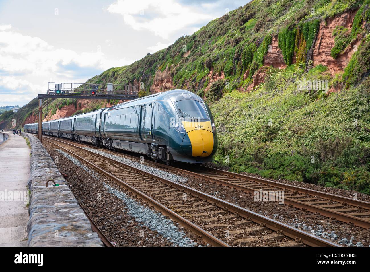 GWR high speed train in Dawlish Warren, Devon, Uk Stock Photo - Alamy