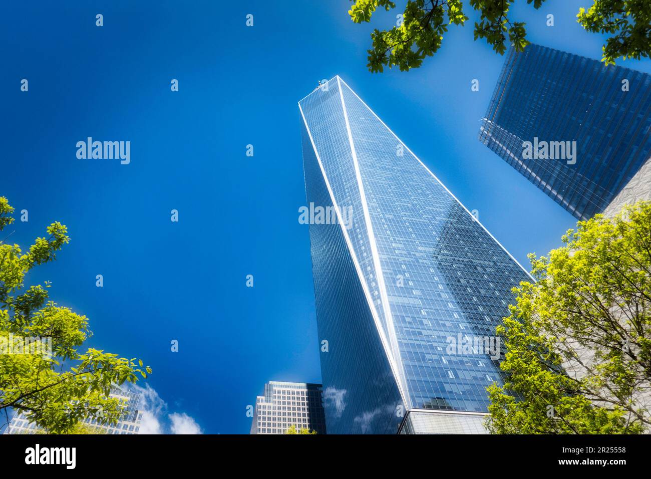 The Freedom Tower is a skyscraper adjacent to the 911 memorial, 2023 ...