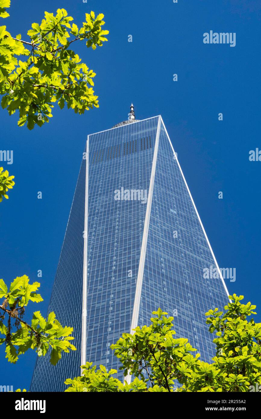 The Freedom Tower is a skyscraper adjacent to the 911 memorial, 2023 ...