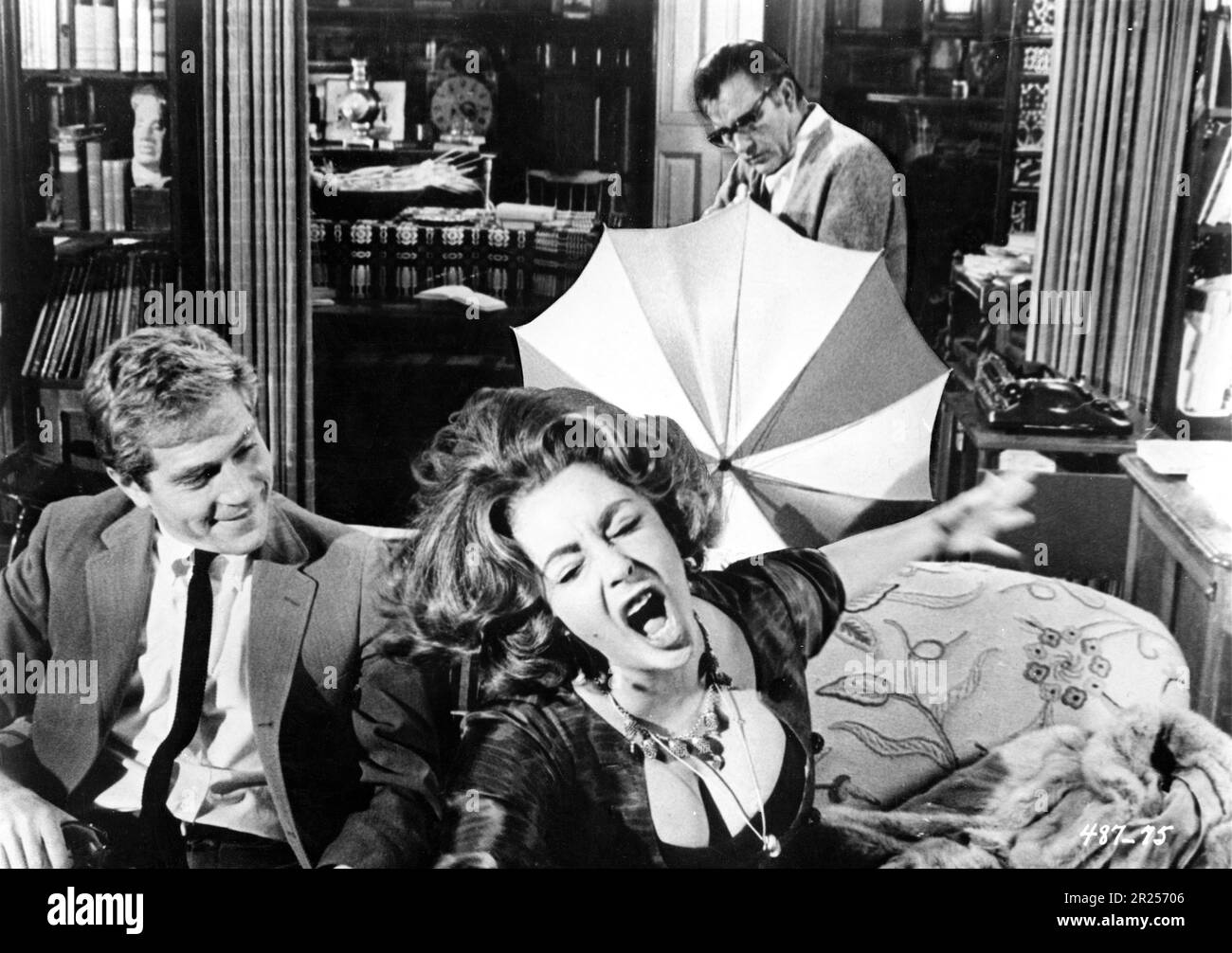 GEORGE SEGAL ELIZABETH TAYLOR and RICHARD BURTON in WHO'S AFRAID OF ...