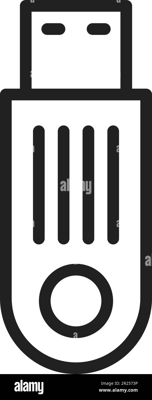 Pen Drive icon vector image. Suitable for mobile application web ...