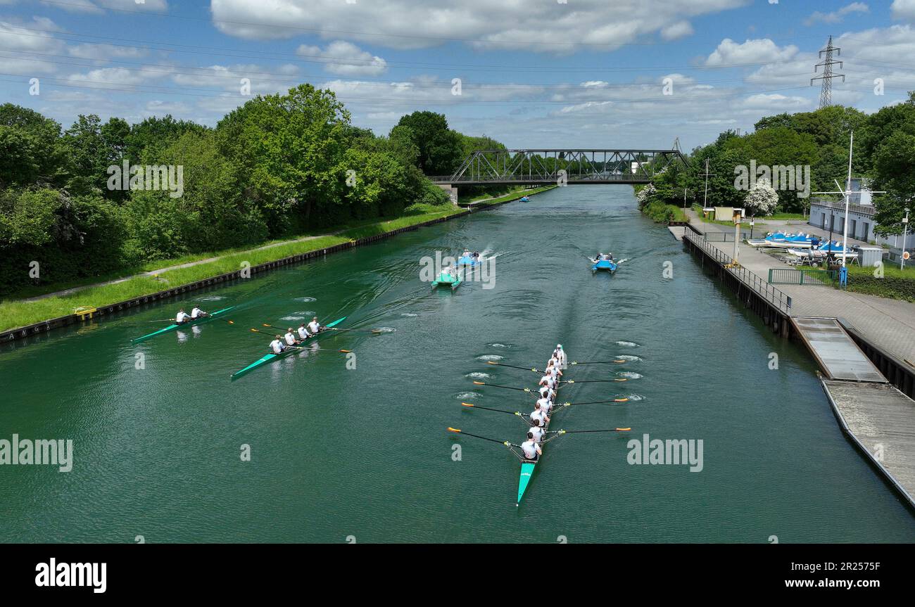 Dortmund, Deutschland. 17th May, 2023. firo: May 17th, 2023, rowing ...