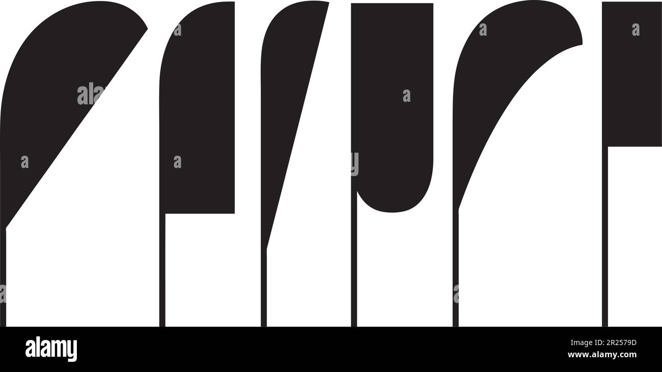 Illustration of different advertising beach flags isolated on white ...