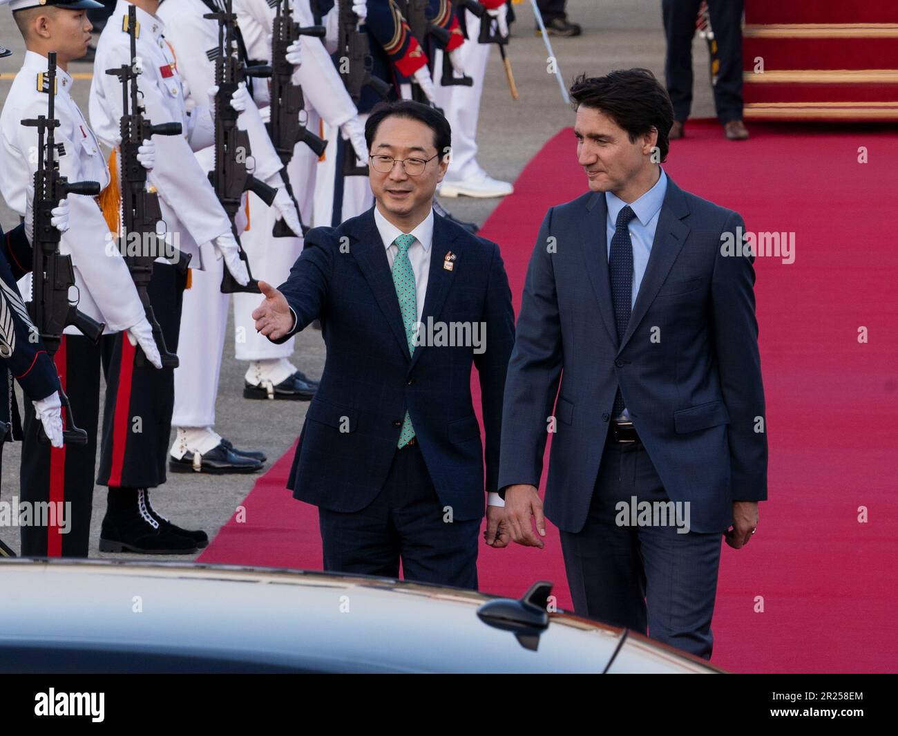 Seoul, South Korea. 16th May, 2023. Canadian Prime Minister Justin ...