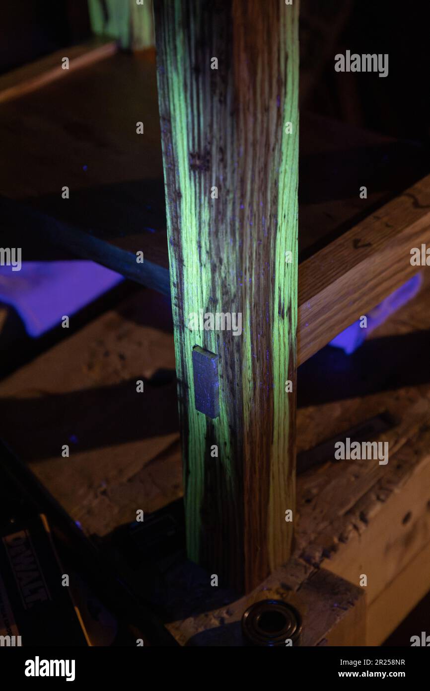 Black locust wood table legs hi-res stock photography and images - Alamy