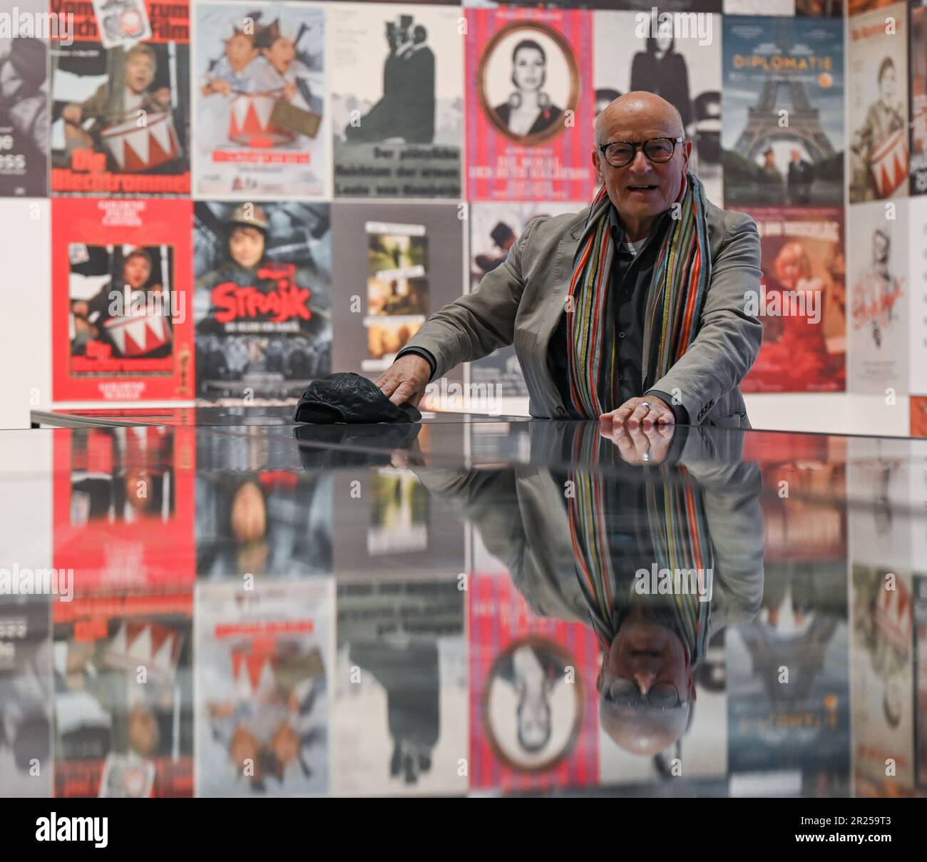 Wiesbaden, Germany. 17th May, 2023. Film director Volker Schlöndorff ...