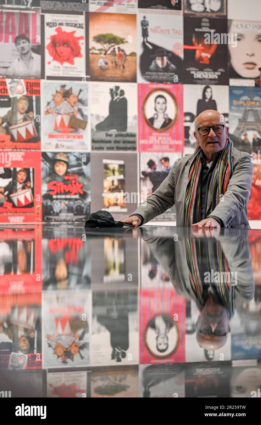 Wiesbaden, Germany. 17th May, 2023. Film director Volker Schlöndorff ...