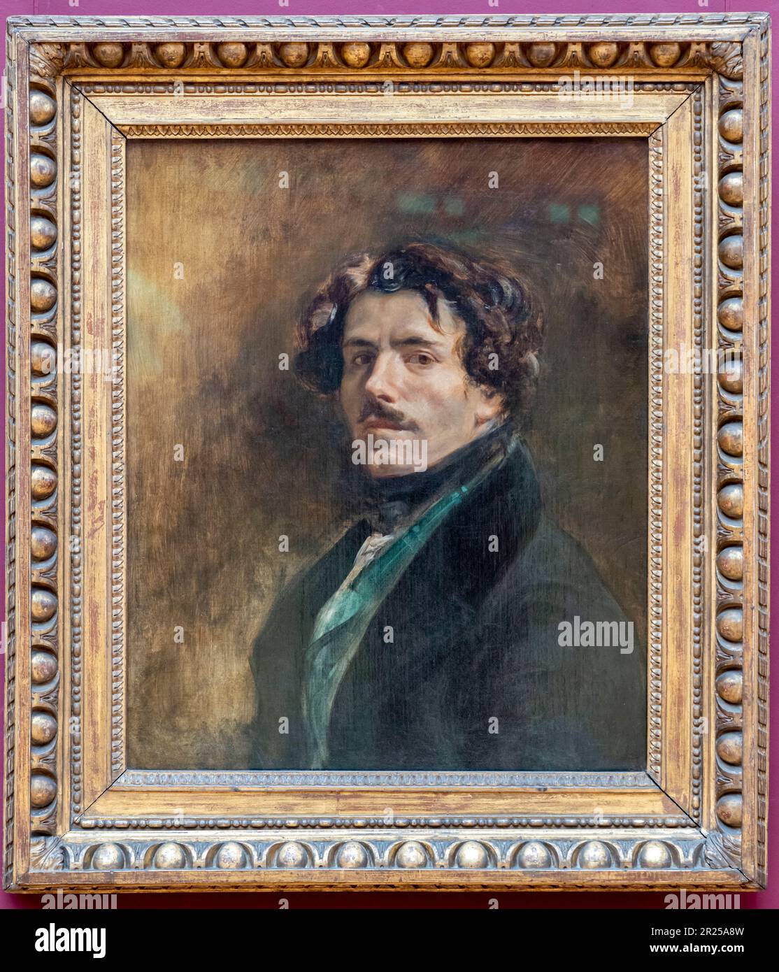 Paris, France - 05 13 2023: Louvre Museum. Self-Portrait With Green ...