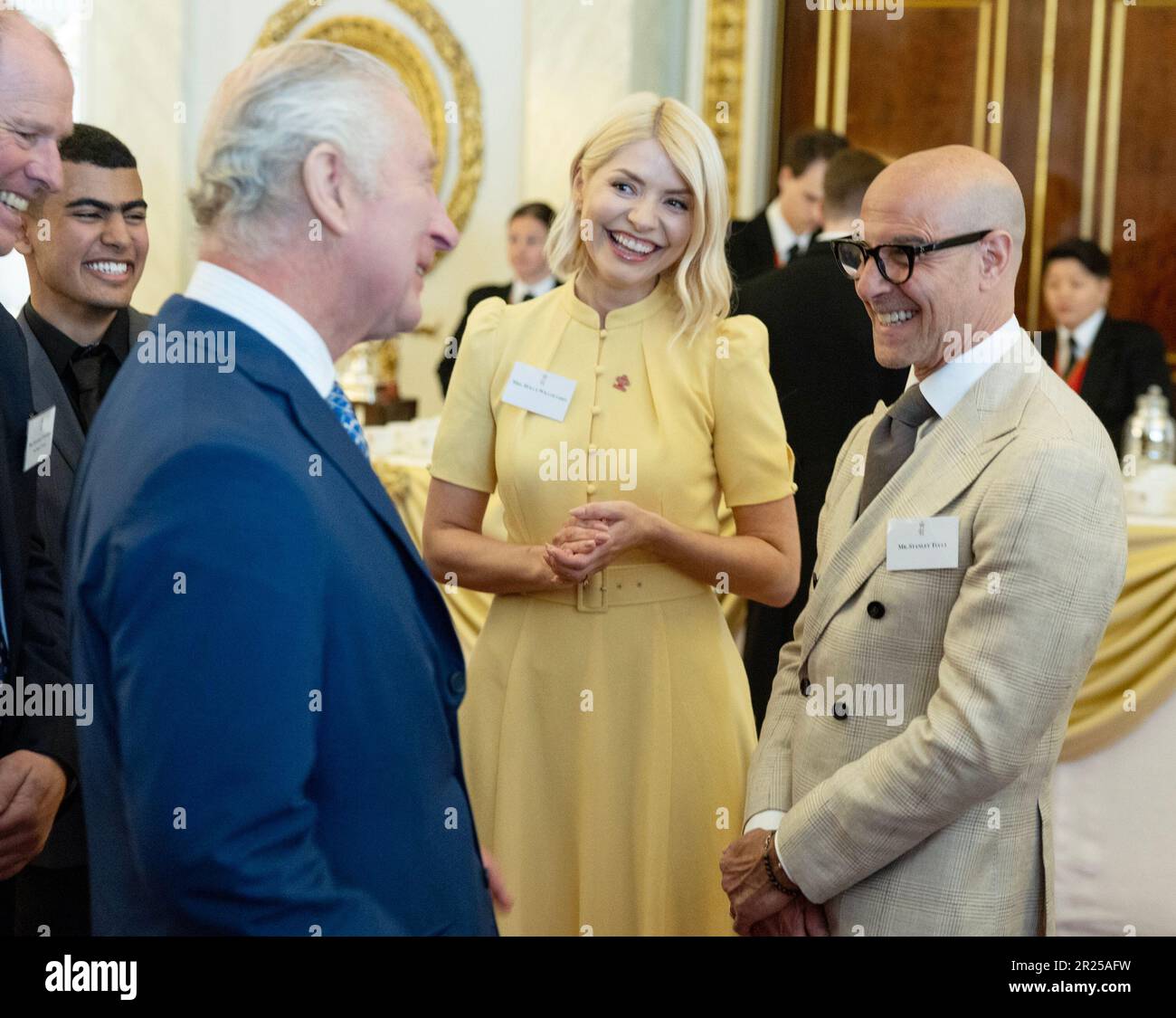 King Charles III meets Prince's Trust Awards winners and the charity's ...