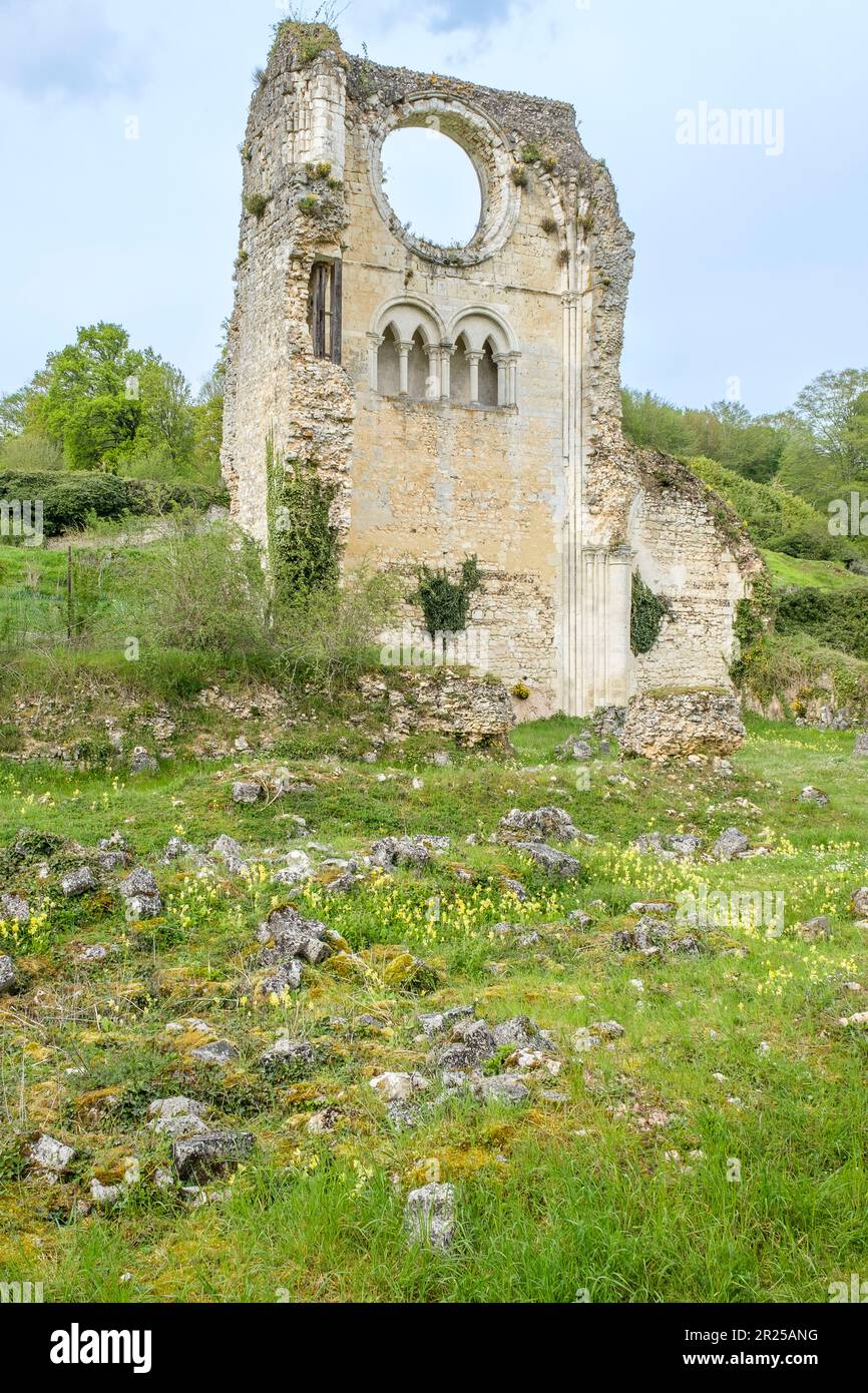 The Mortemer abbey is a former cistercian monastery in the forest of ...