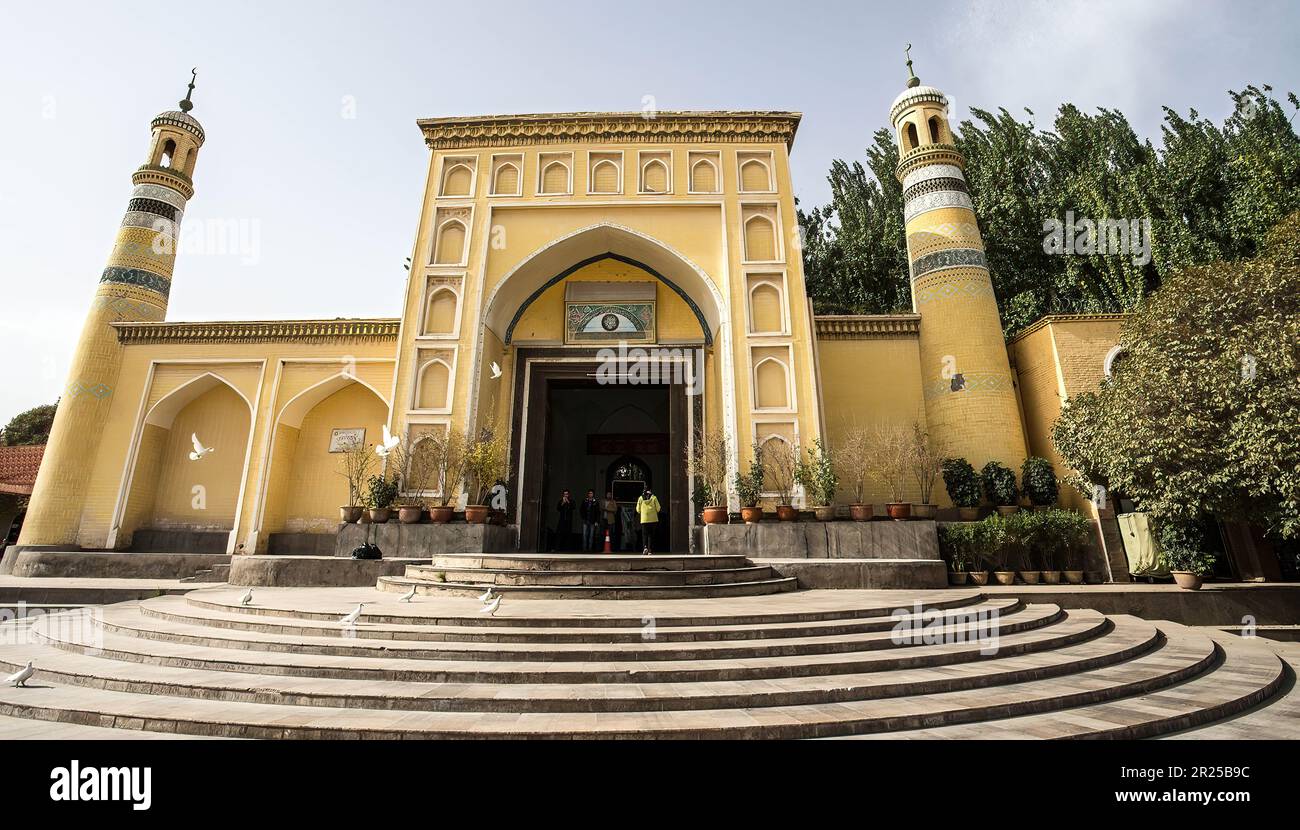 Id Kah mosque Stock Photo - Alamy