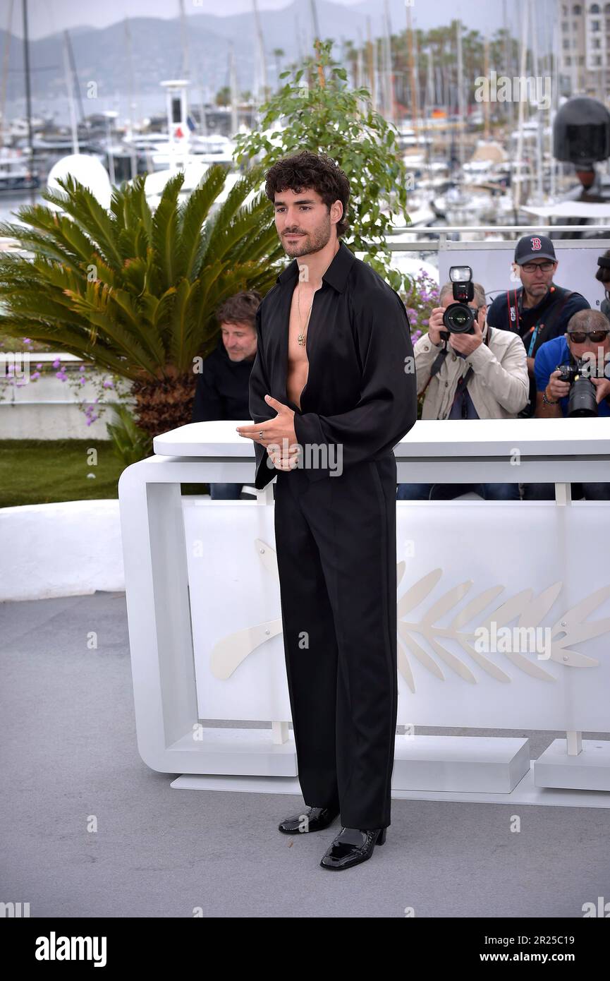 Portuguese actor Jose Condessa poses at the presentation of the film ...