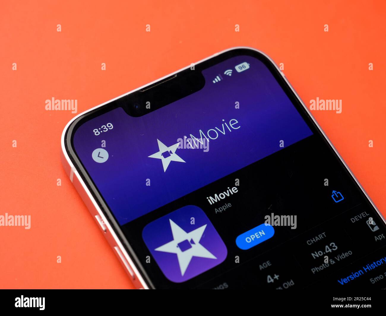 Imovie symbol hi-res stock photography and images - Alamy