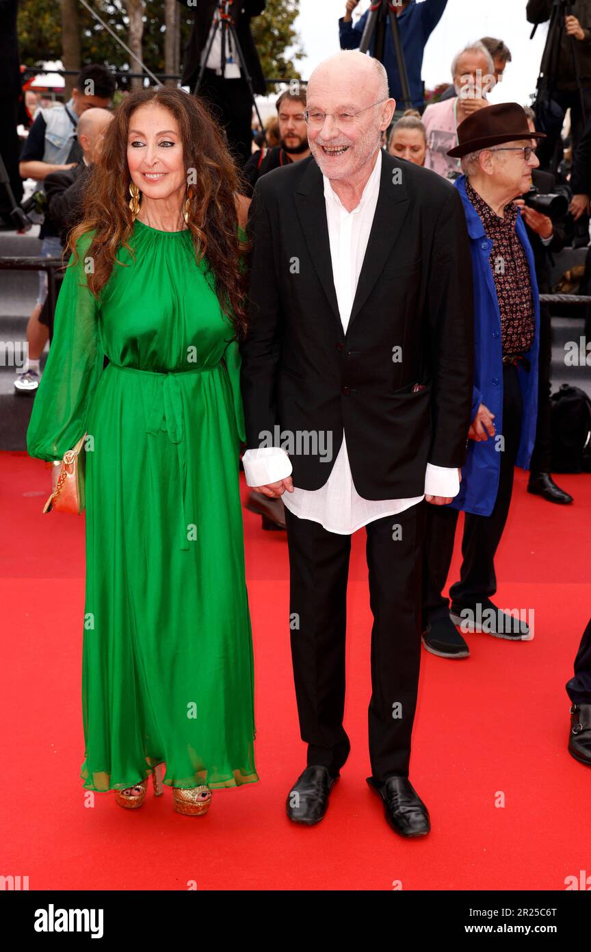 Cannes, Frankreich. 17th May, 2023. Manuela Luca-Dazio und Anselm ...
