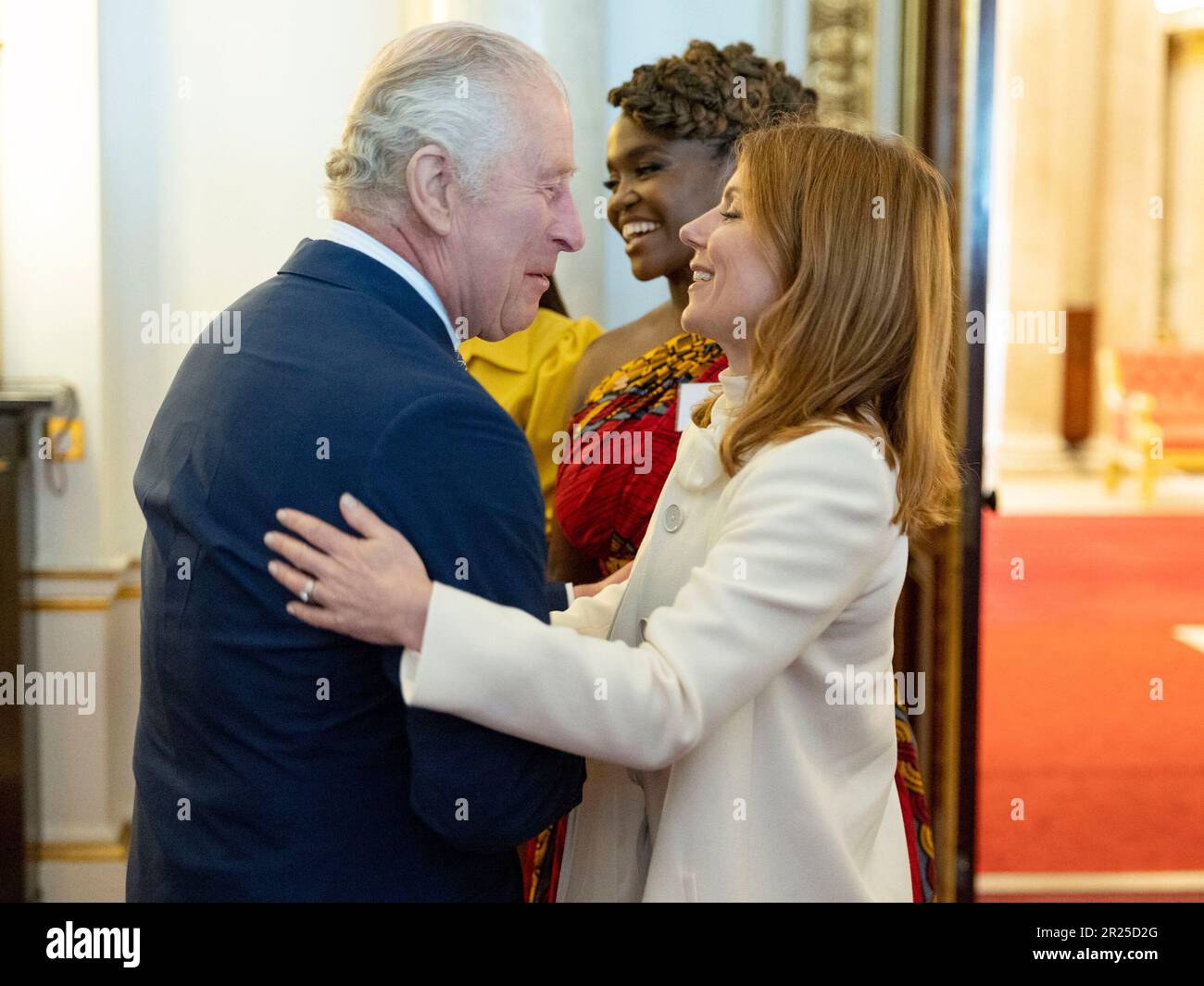 Britain's King Charles III meets Prince's Trust Awards celebrity ...