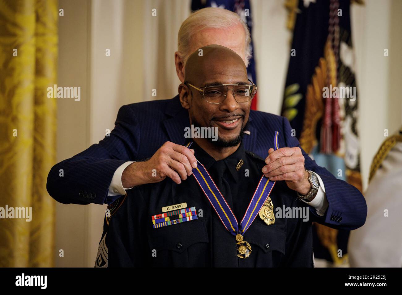 Washington, United States. 17th May, 2023. President Joe Biden presents ...