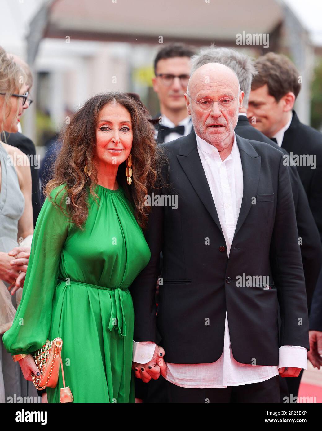 Cannes, France. 17th May, 2023. Manuela Lucà-Dazio, Painter Anselm ...