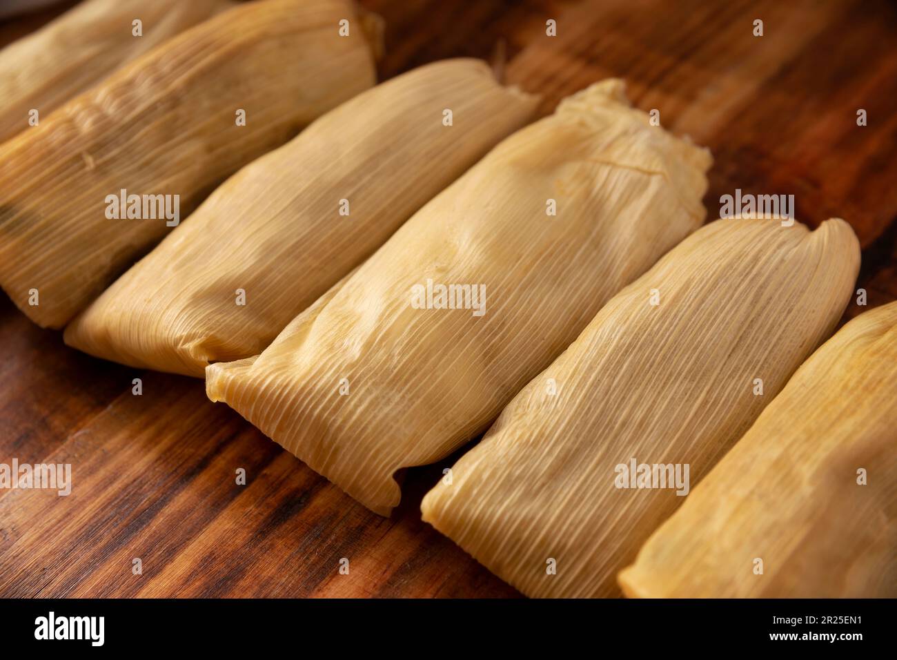 Tamales. Prehispanic dish typical of Mexico and some Latin American ...