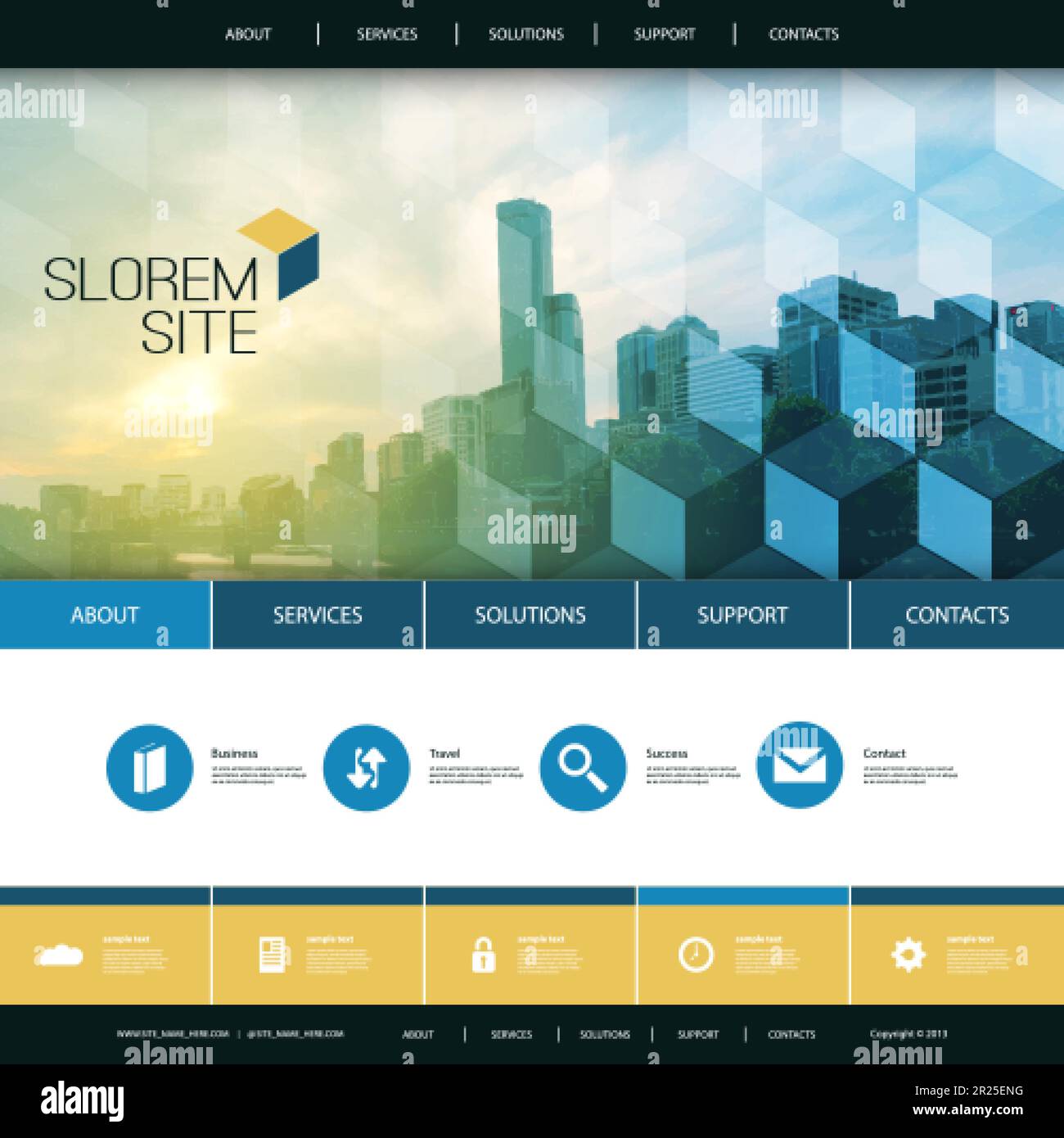 Melbourne city view Stock Vector Images - Alamy