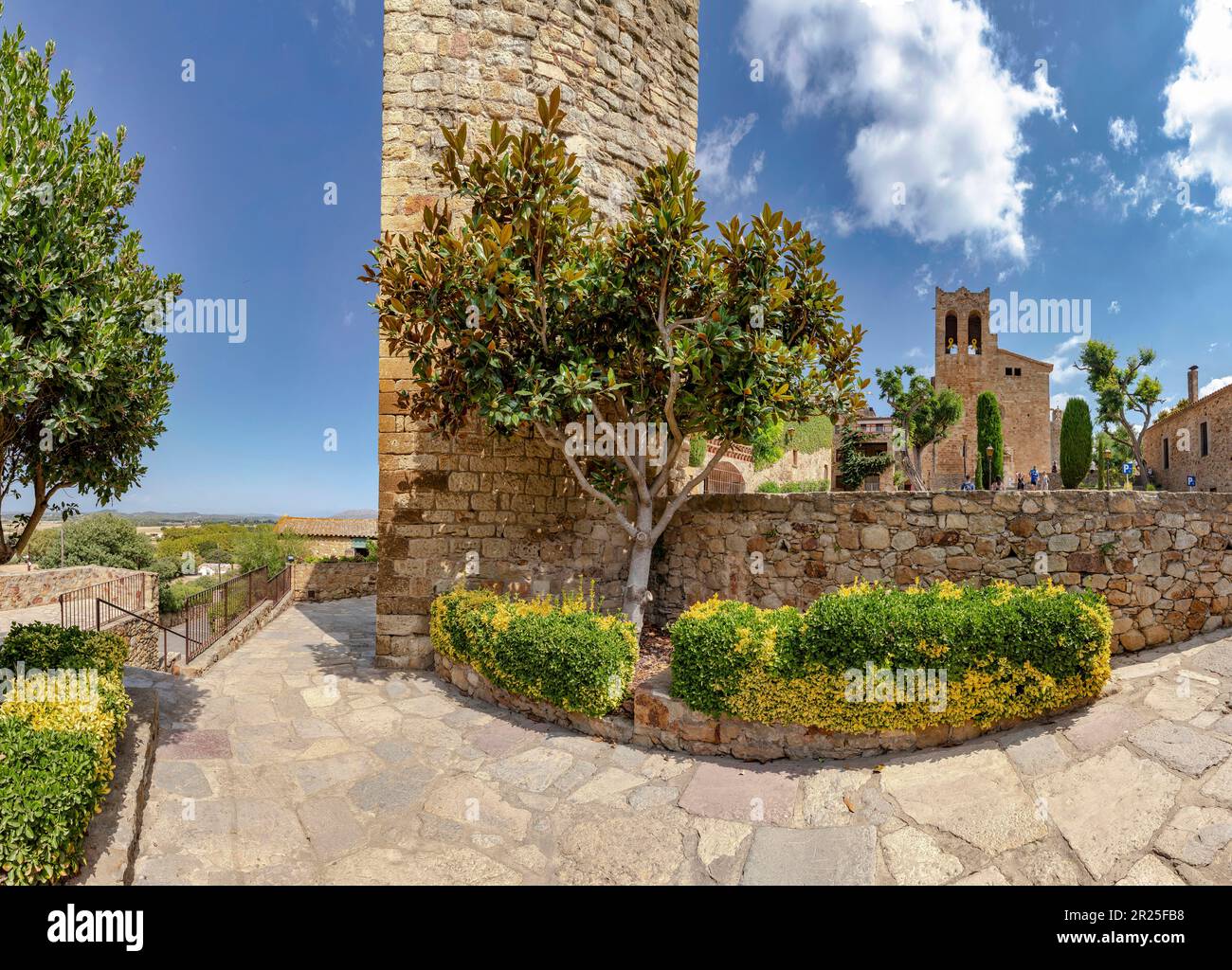 medieval village *** Local Caption *** Pals, , Spain, city, village ...